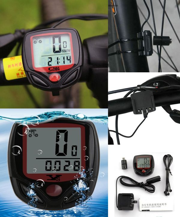 Bicycle Speed Meter - Black | Daraz.com.bd