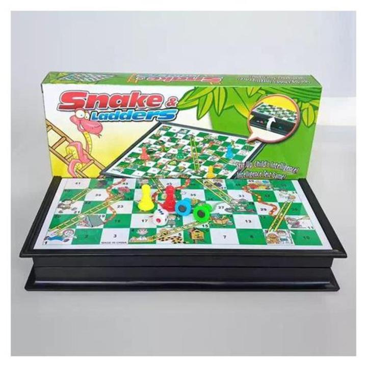 7" Small Magnetic Snake And Ladder Board Game | Daraz.com.bd