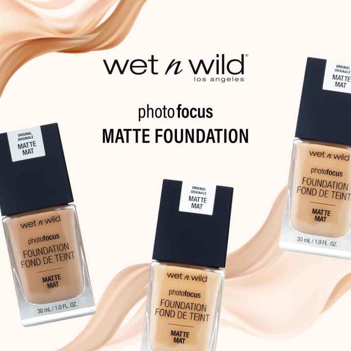 Wet n Wild Photo Focus Matte Foundation - 1pcs | Daraz.com.bd
