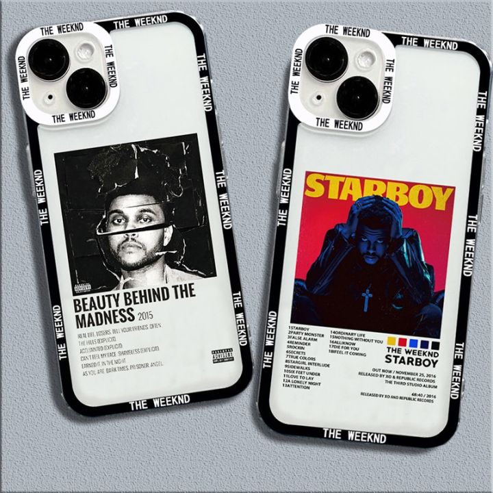 The Weeknd Minimalist Poster Clear Phone Case For Samsung Galaxy A14 ...