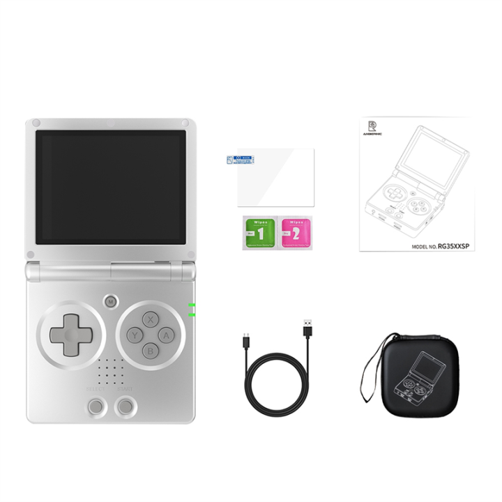 Handheld Game Console for RG35XXSP Classic Folding Flip Cover Retro ...