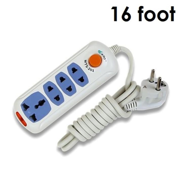 Multi extension socket multi plug - 16 Foot | Daraz.com.bd