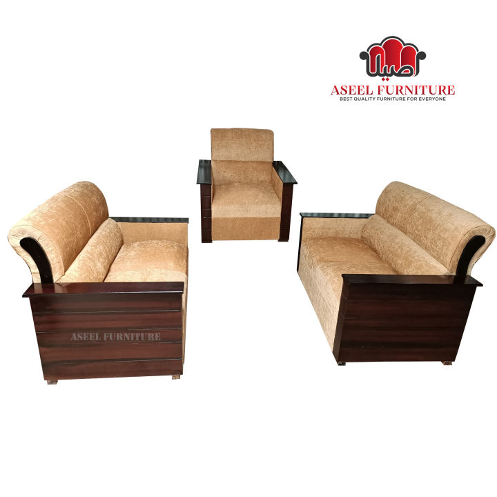 Attractive simple looking Box design MDF process wood imported fabrics ...