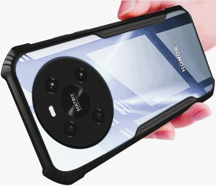 For Honor X9 5G Edge-Reinforced Shockproof Cushion Back Clear Hybrid ...