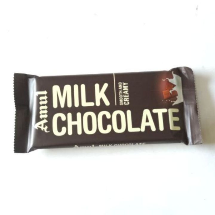 Amul Milk Chocolate Smooth & Creamy - 40gm | Daraz.com.bd