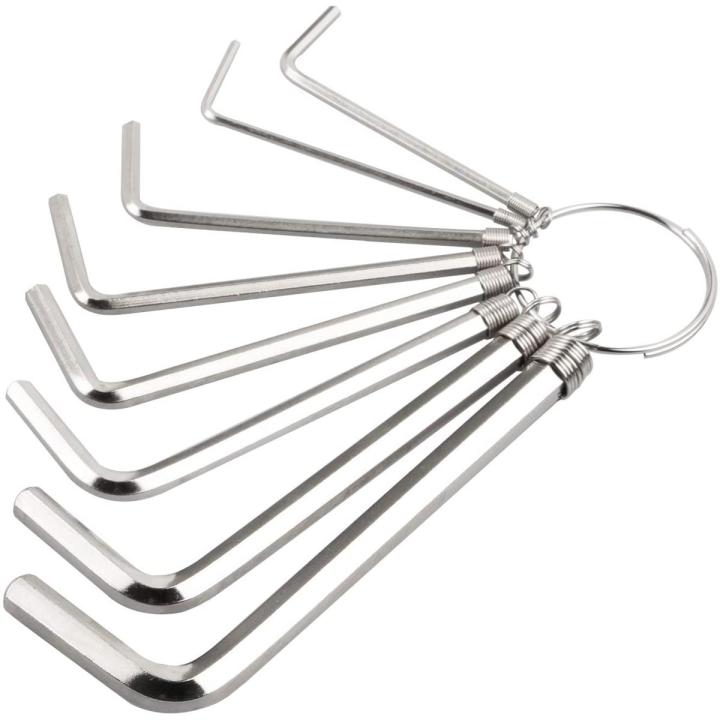 L Key Set Small Arm Allen Key Wrenches Set | Daraz.com.bd