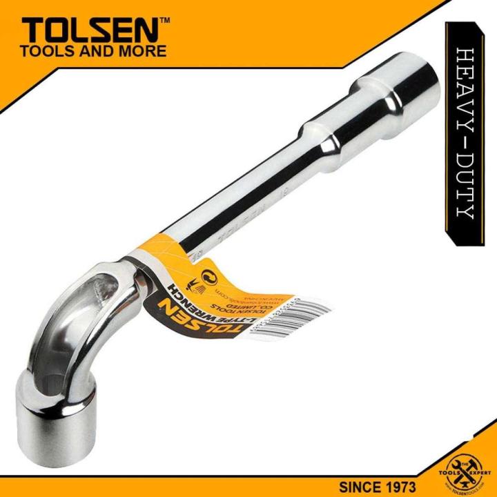 TOLSEN 19mm Dual Heads L-Type Wrench High Strength Metal L-System Dali ...