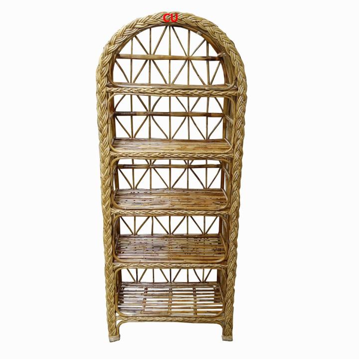 Cane Book shelf large size for Home and Office /rattan book shelves ...