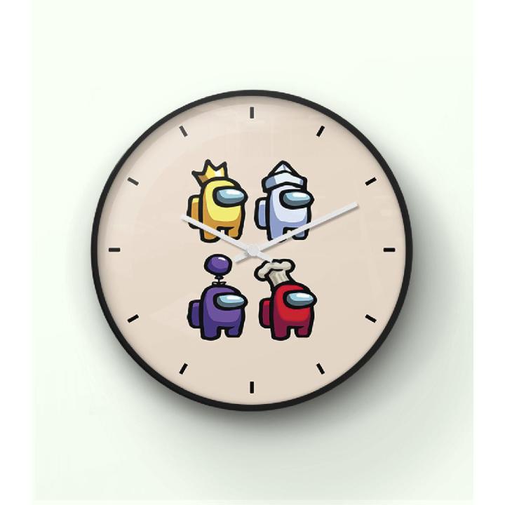 Paperboat Among Us game characters Wall Clock 10 Inch | Daraz.com.bd