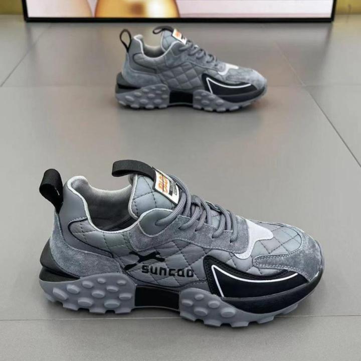 2022Autumn and Winter New Men's Sports Shoes Trendy Men's Versatile Platform Casual Shoes Durian ...