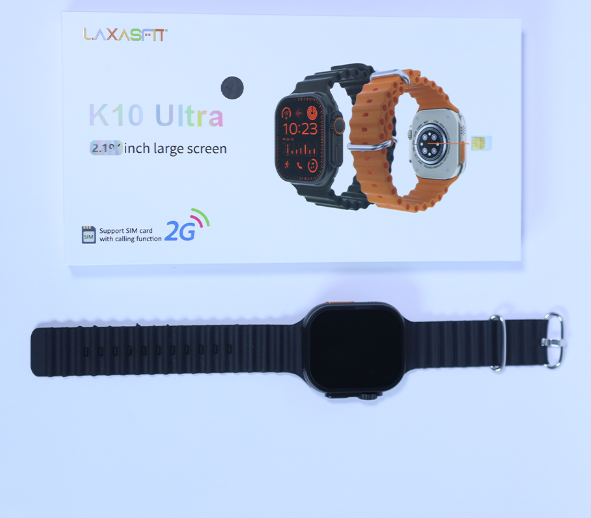 K10 Ultra Smart Watch With Sim Supported 2.1" Display, Wireless Charger ...