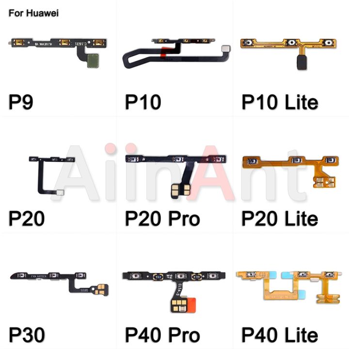 Aiinant Power On Off Volume Button Mute key Flex Cable Control Ribbon ...