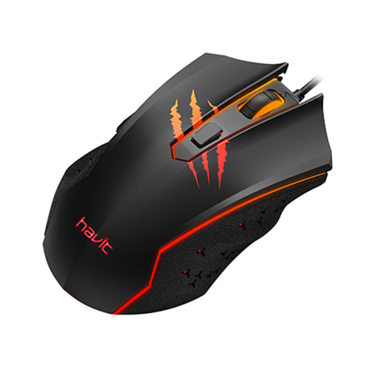 HAVIT MS1027 COOL RGB LED GAMING OPTICAL MOUSE | Daraz.com.bd