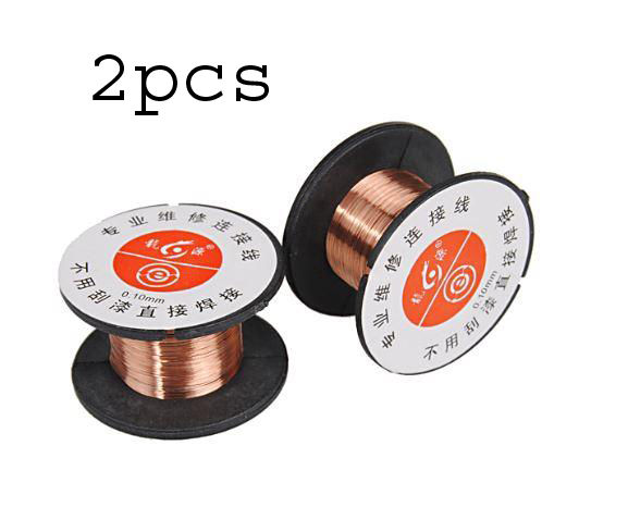 Pure Copper 0.1mm PCB Link Jumper Wire (2pcs/lot) | Daraz.com.bd