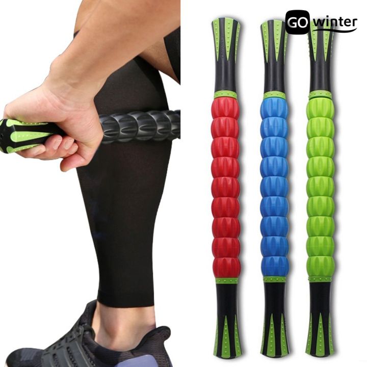 GO.Q Muscle Roller Stick Athletes Body Massage Tools Relief Soreness ...