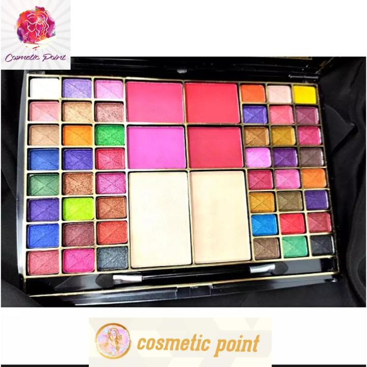 54 Color 3 in 1 Makeup kit, Roseleaf Supper 48 Color Eyeshadow & 4 ...