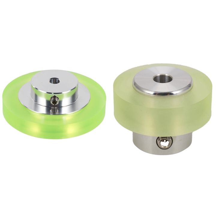 2Pcs Aluminum Polyurethane Industrial Encoder Wheel Measuring Wheel for ...