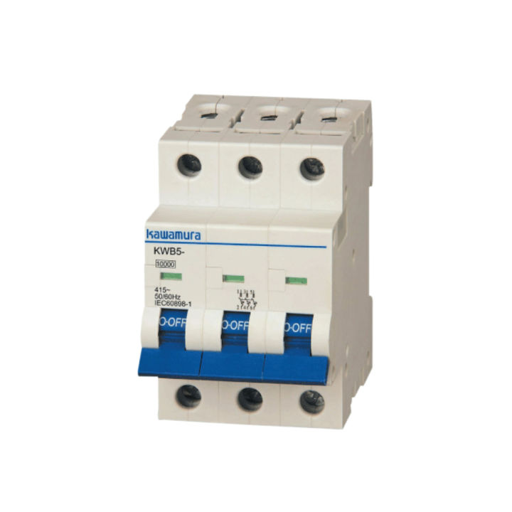 KAWAMURA SUPERSTAR MCB TP 16A 10kA Miniature Circuit Breaker Three Pole ...
