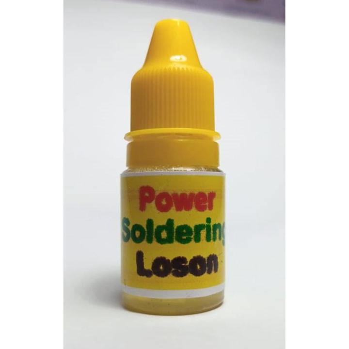 Soldering Loson Liquid for electrice solder | Daraz.com.bd