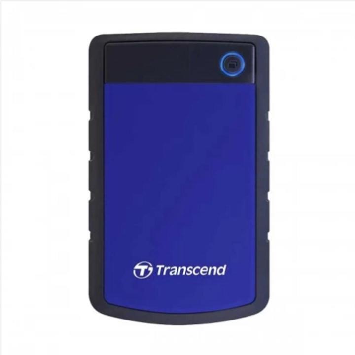 Transcend StoreJet 25H3 2TB USB 3.1 Navy Blue External HDD TS2TSJ25H3B ...