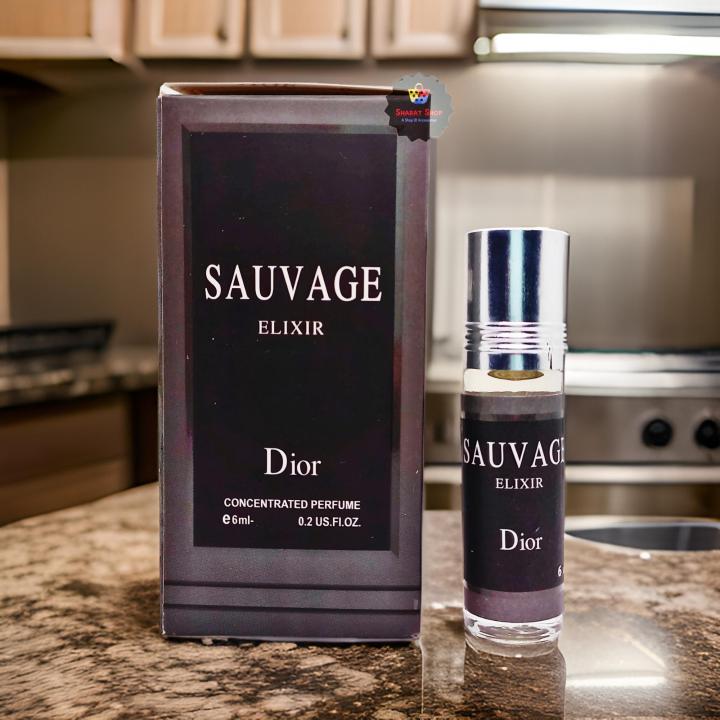 Dior Sauvage Elixir by Al Farhan Concentrated Perfume Oil Long Lasting ...
