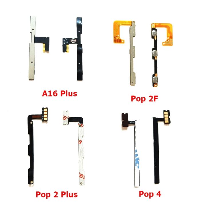 10PCS Power Button Volume Switch On Off Key Flex Cable For Infinix ...