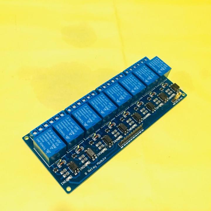 Arduino 8 Channel Relay Module 8-Channel Relay Control Board 5V 10A Relay Module rpelectronics ...