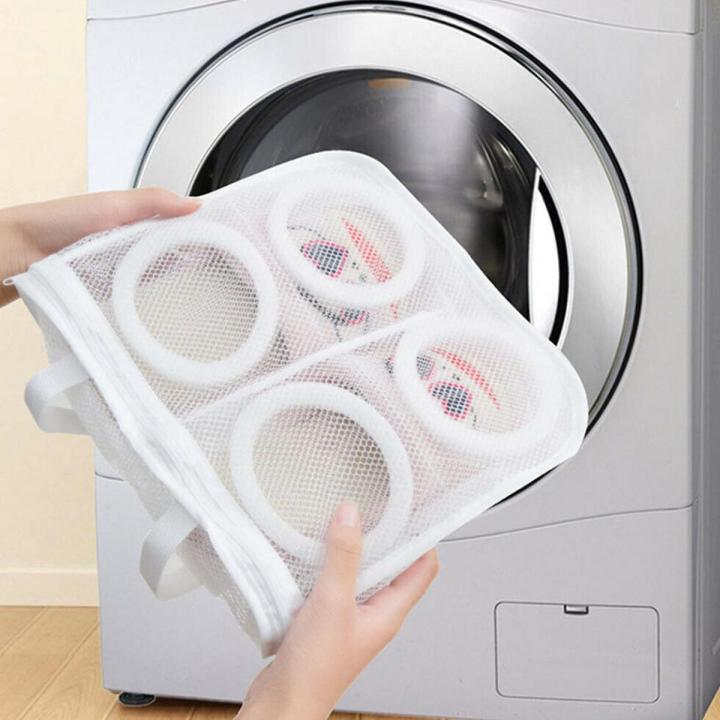 Mesh Net Pouch Laundry Shoes Washing Bags Machine Cleaning Protector ...