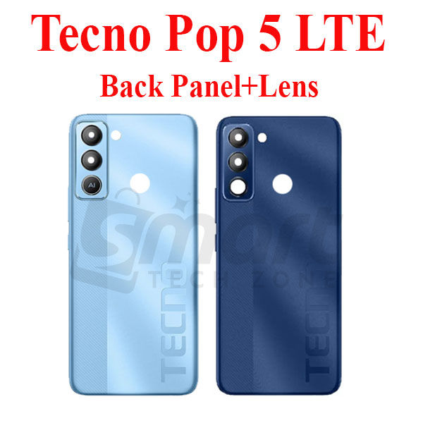 For Tecno Pop 5 LTE (BD4 BD4i BD4a) Back Panel/Backshell/ Casing + With ...