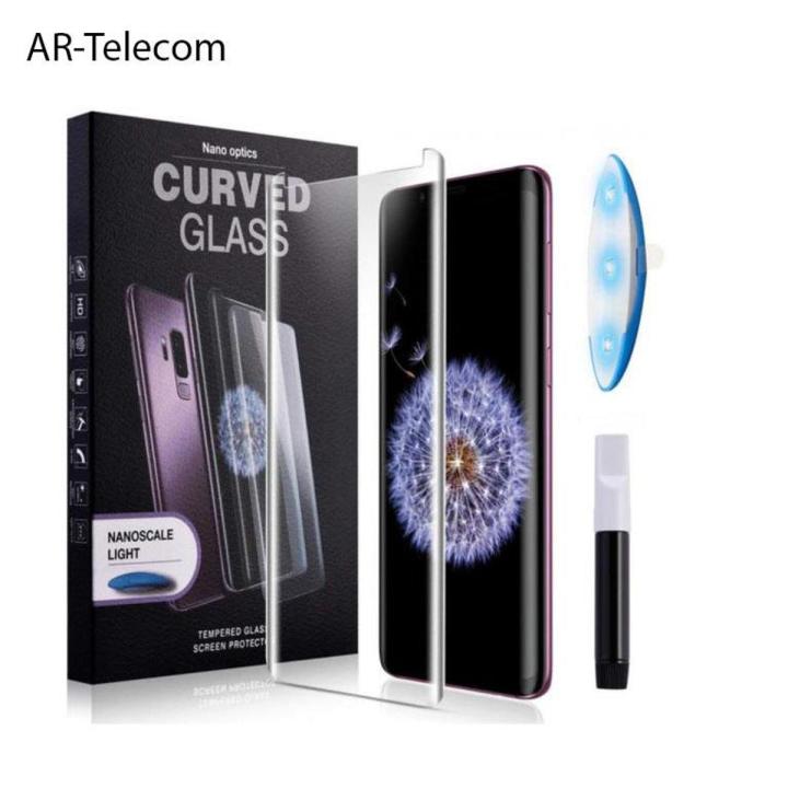 Galaxy S10+ Nano Optics Curved Liquid Full Adhesive Glass Protector ...