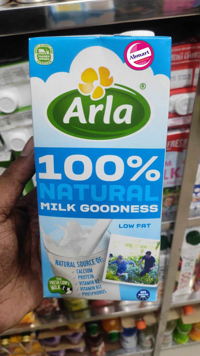Arla 100% Natural Low Fat Milk 1ltr | Daraz.com.bd