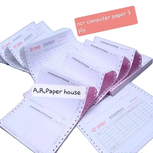 NCR computer dot printing paper, 3 ply (1500 sheets) | Daraz.com.bd