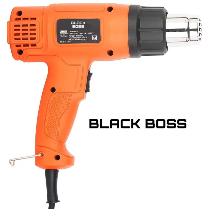 Air hot gun with Dual Temperature (BLACK BOSS) Adjusted for Mobile ...