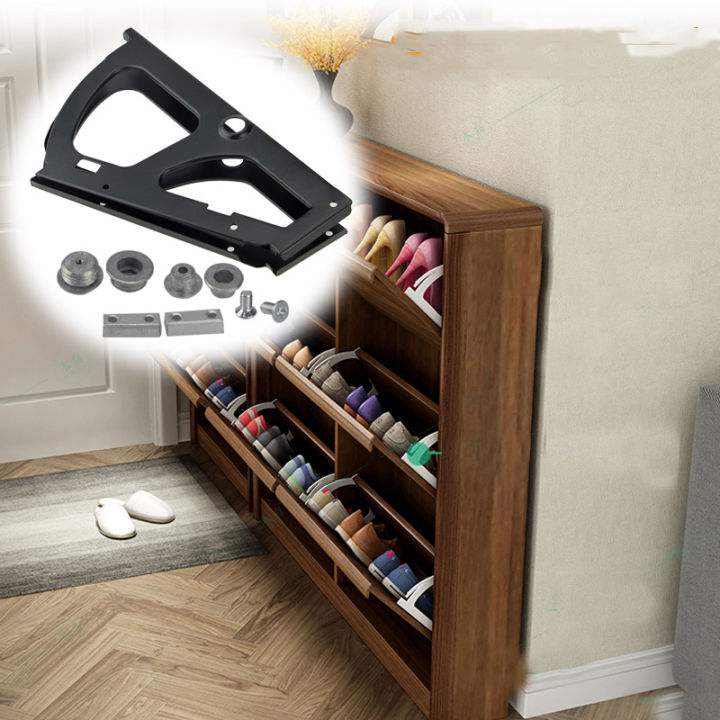 2PCS Cold rolled steel furniture hinge shoes drawer cabinet hinge rack ...