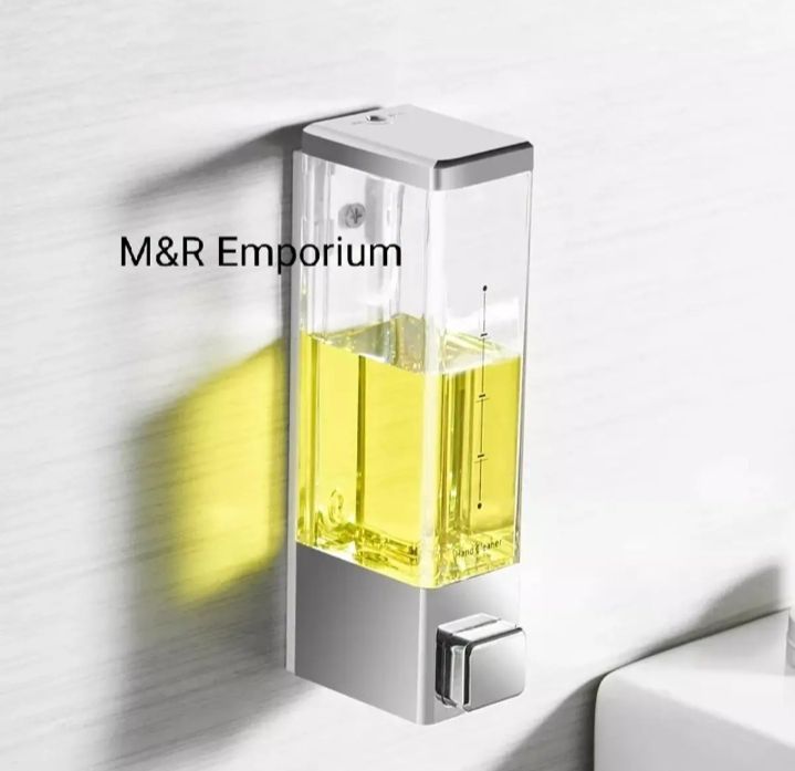 Color series 250ml Liquid Soap Dispenser Square Wall Mount Shower Soap ...