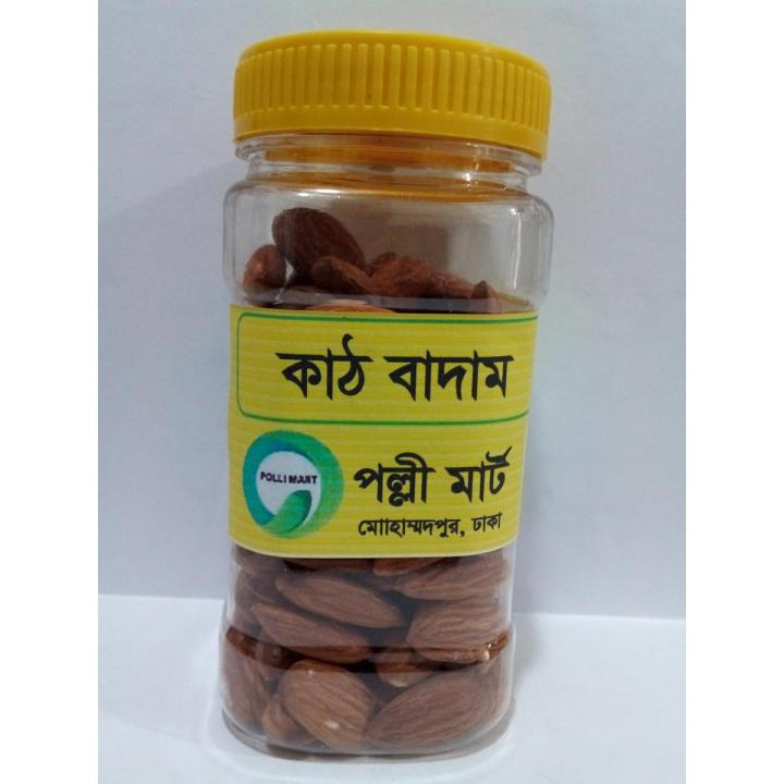 Kath Badam (Premium Almond Nut) 250gm - POLLI MART | Daraz.com.bd