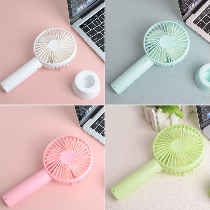 Mini Handy Fan Portable Rechargeable Fan Pocket Size Micro USB Charger ...