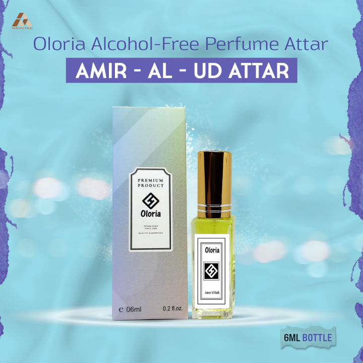 Amir - Al - Ud Attar - 6 ml Alcohol-Free Fragrance Perfume Oil - Scent ...