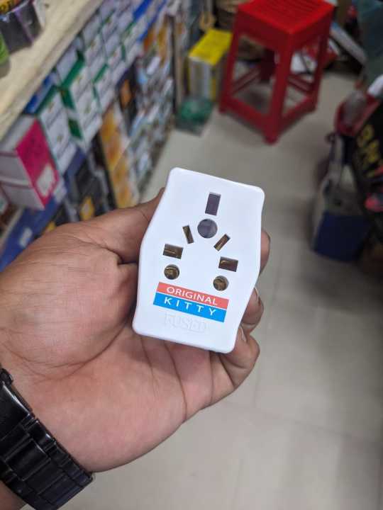 15AMP Multi Socket Plug Adapter for laptop, iphone chargers | Daraz.com.bd