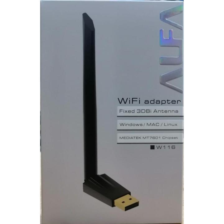 ALFA USB WiFi W116 MT7601 Antenna Adapter | Daraz.com.bd