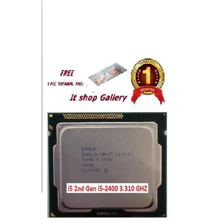 Intel Core i5 2nd gen (2500 - 3.30Ghz) processor for Desktop computer ...