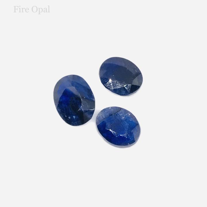 Natural Bangkok Blue Sapphire Stone (Bangkok Nila ) 6-10 Caret | Daraz ...