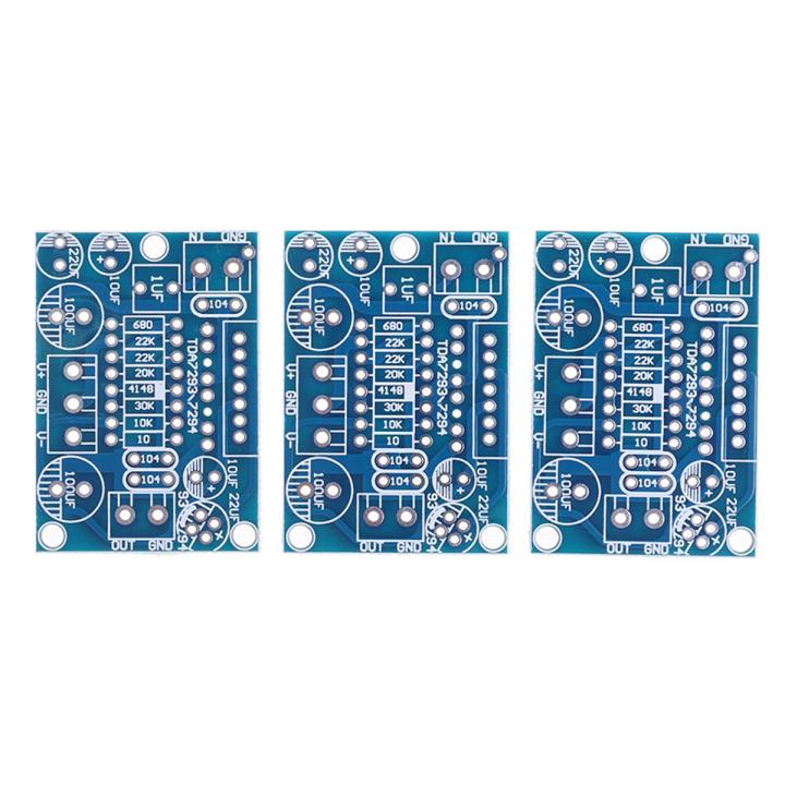 3 Pcs TDA7293/TDA7294 Mono Channel Amplifier Board Circuit PCB Bare ...