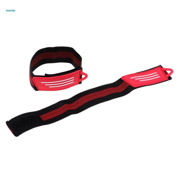 2x 1 Pair Ankle Leg Strap Cycling Bike Pants Band Leg Clip Strap with ...