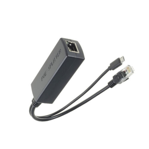 1PCS Micro USB Active POE Splitter Power 48V to 5V 2.4A for Raspberry ...