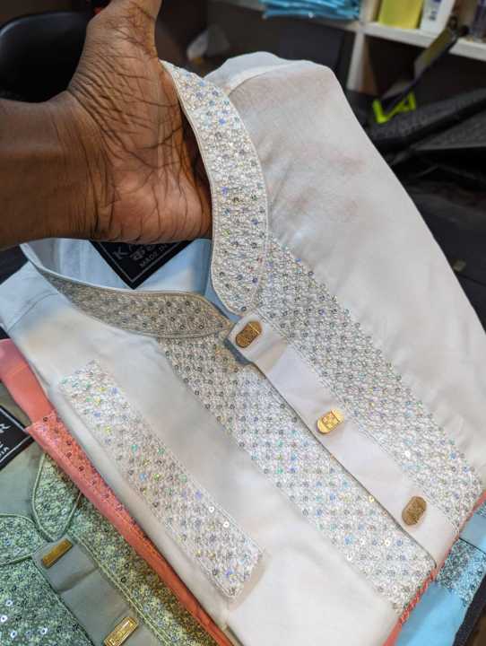 Premium Quality Embroidery And Sequence Worked ( Snap Button) Stylish ...