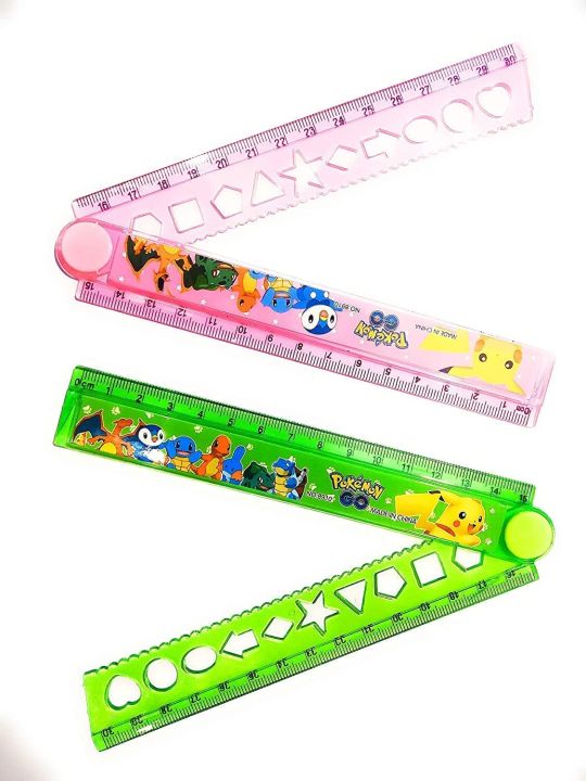 Folding Games Scale Ruler with Multiple Design Shaped; | Daraz.com.bd