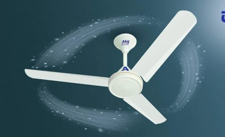 Akij Ceiling Fan 56 Inch Spring Model 320 rpm, 65w, 07 Years ...