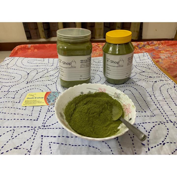 ১০০% ধুলাবালি মুক্ত সজনা / সাজনা / সাজিনা সাজনে পাতার গুড়া/ গুরা ...