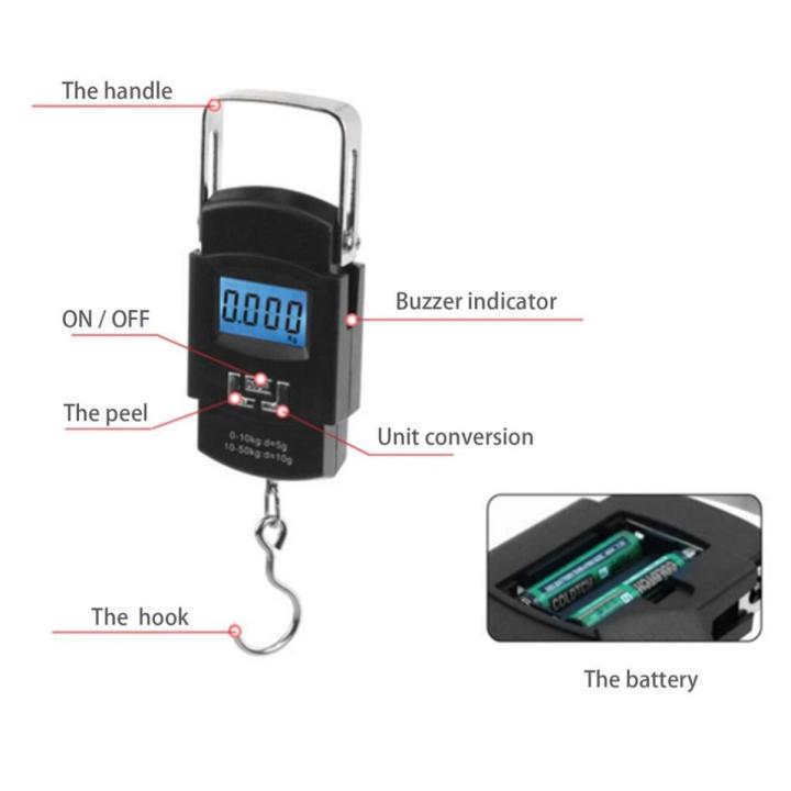 Portable Digital Electronic Weighing Scales Balance Weighing Pocket ...